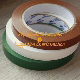 Ruban permacel adhésif, fixation florale étanche